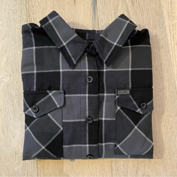 DIXXON | Tops | Dixxon The Darkhorse Black Gray Flannel Dark Horse ...